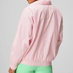 Fabletics | Jackets & Coats | Fabletics Nylon Track Jacket In Soft ...